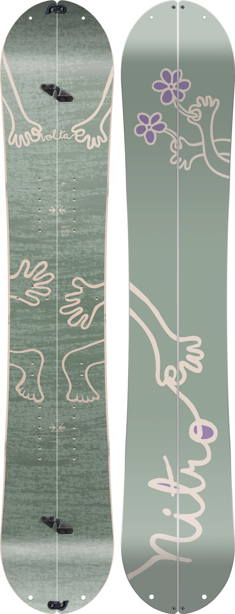 Nitro Volta Women Splitboard | Splitboards Europe